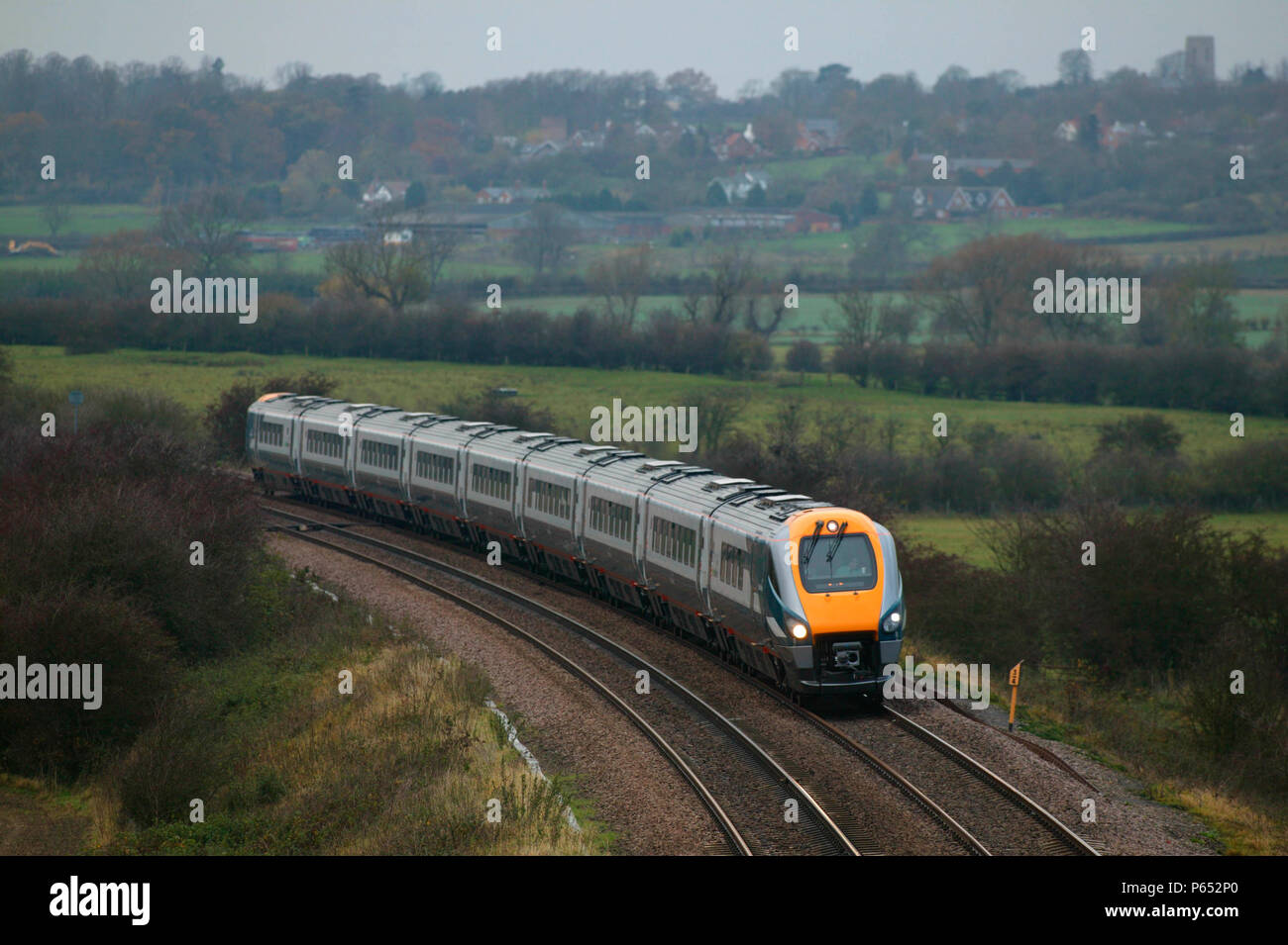 9 car train hi-res stock photography and images - Alamy