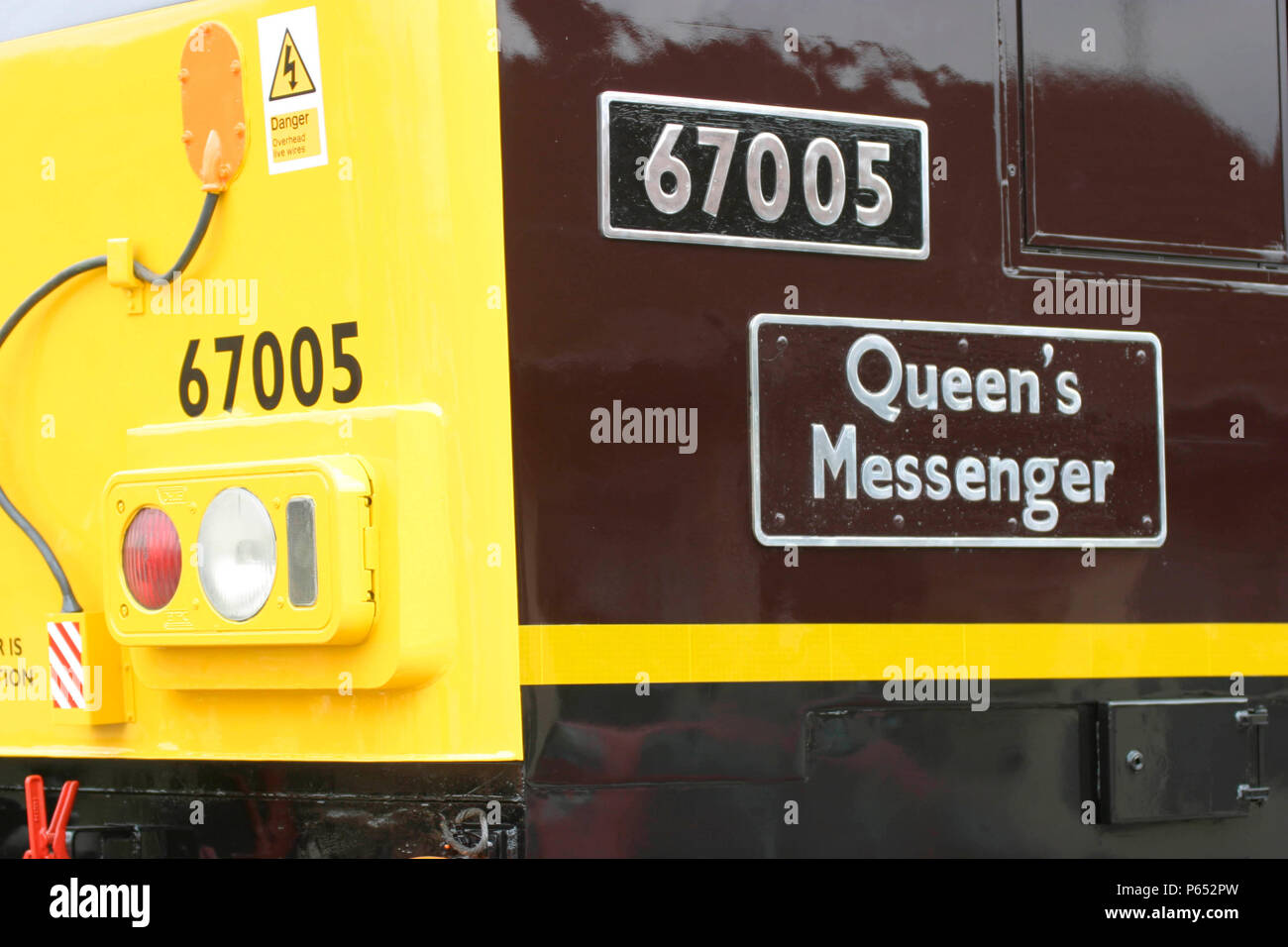 Locomotive name plate hi-res stock photography and images - Alamy