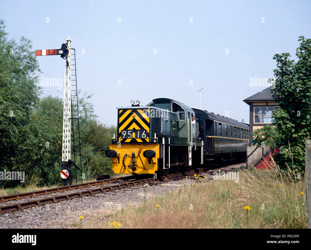 Peterborough railway signal box hi-res stock photography and images - Alamy