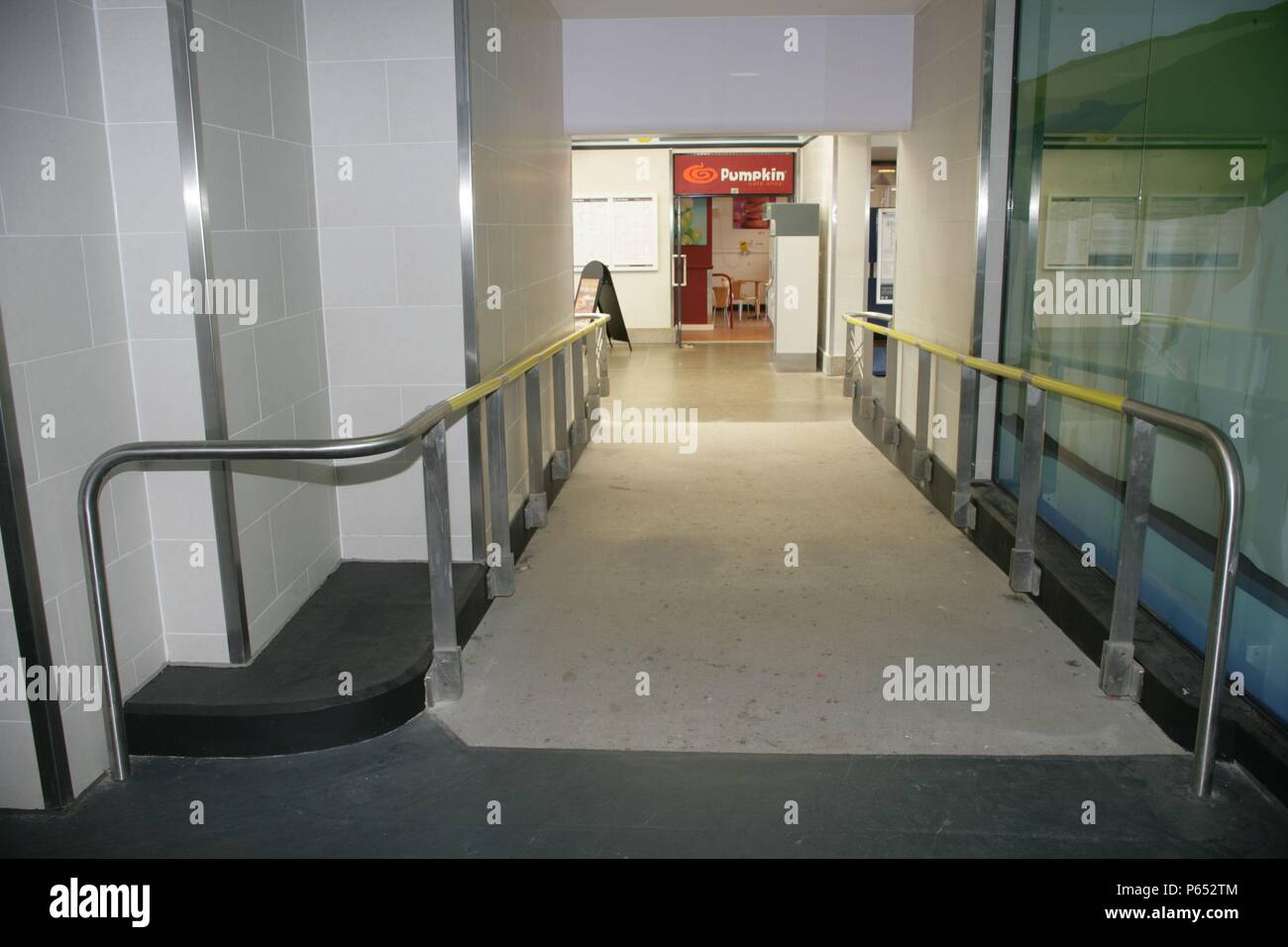 New access ramp at Dover Priory station. 2007 Stock Photo - Alamy