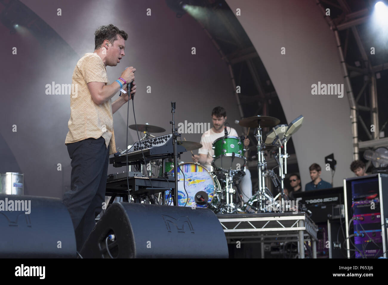 All Points East - Day 3 - Performances Featuring: Ed Macfarlane, Friendly Fires Where: London ...