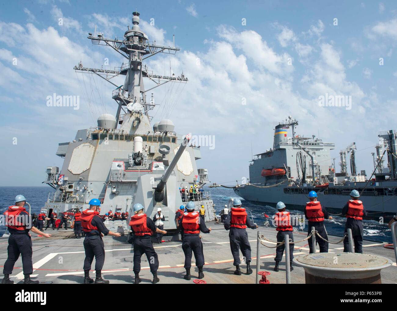 160412-N-AO823-103 GULF OF ADEN (April 12, 2016) Guided-missile ...