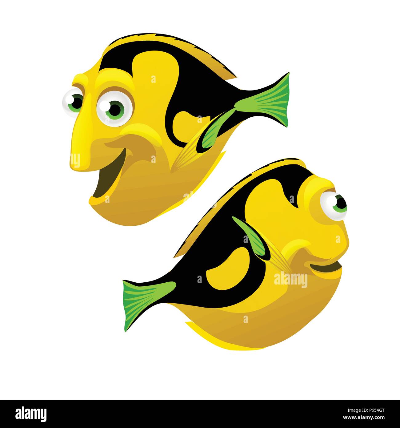 Close up view wild green Stock Vector Images - Alamy