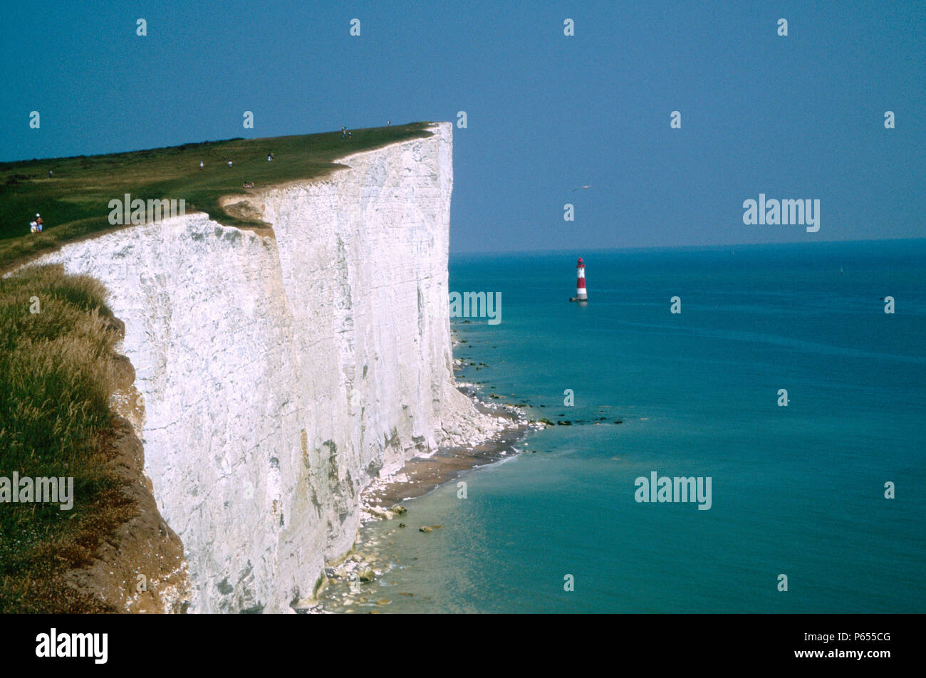 White cliffs of Beachy Head, East Sussex, UK Stock Photo - Alamy
