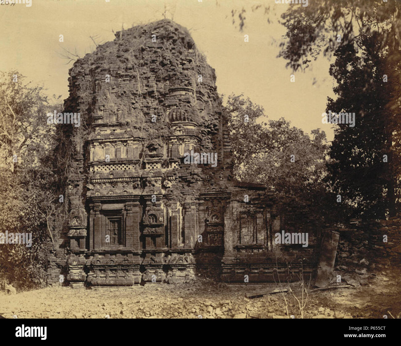 1873 photograph of Sirpur monuments Chhattisgarh 04 Stock Photo - Alamy