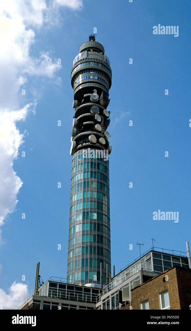 BT Telecom Tower, London, UK Stock Photo - Alamy