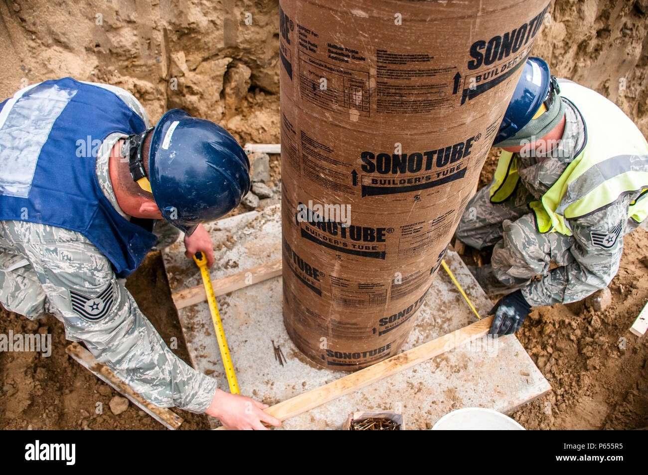 Technical Sgt. Kevin Taylor and Staff Sgt. Casey Nowicki, Structural ...
