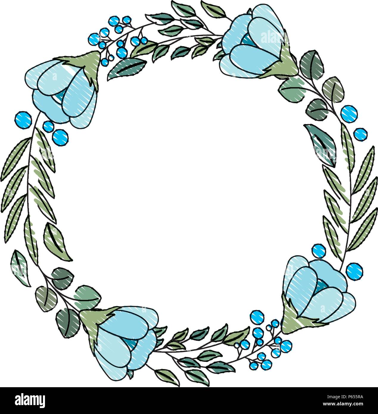 crown with beautiful flower decorative icon Stock Vector Image & Art ...