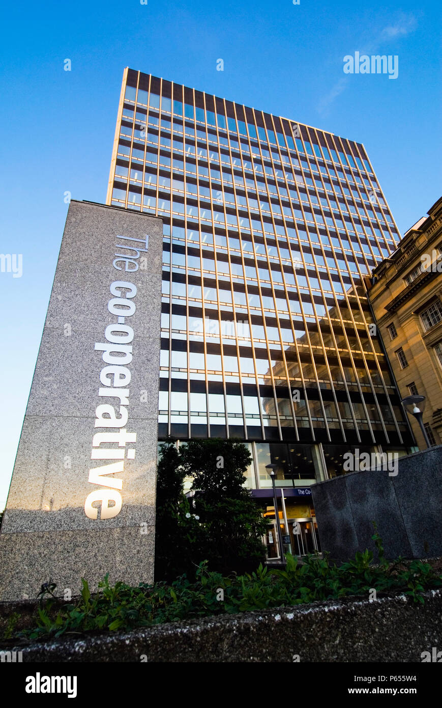 CO-OP (CIS) headquarters, Manchester, UK Stock Photo - Alamy