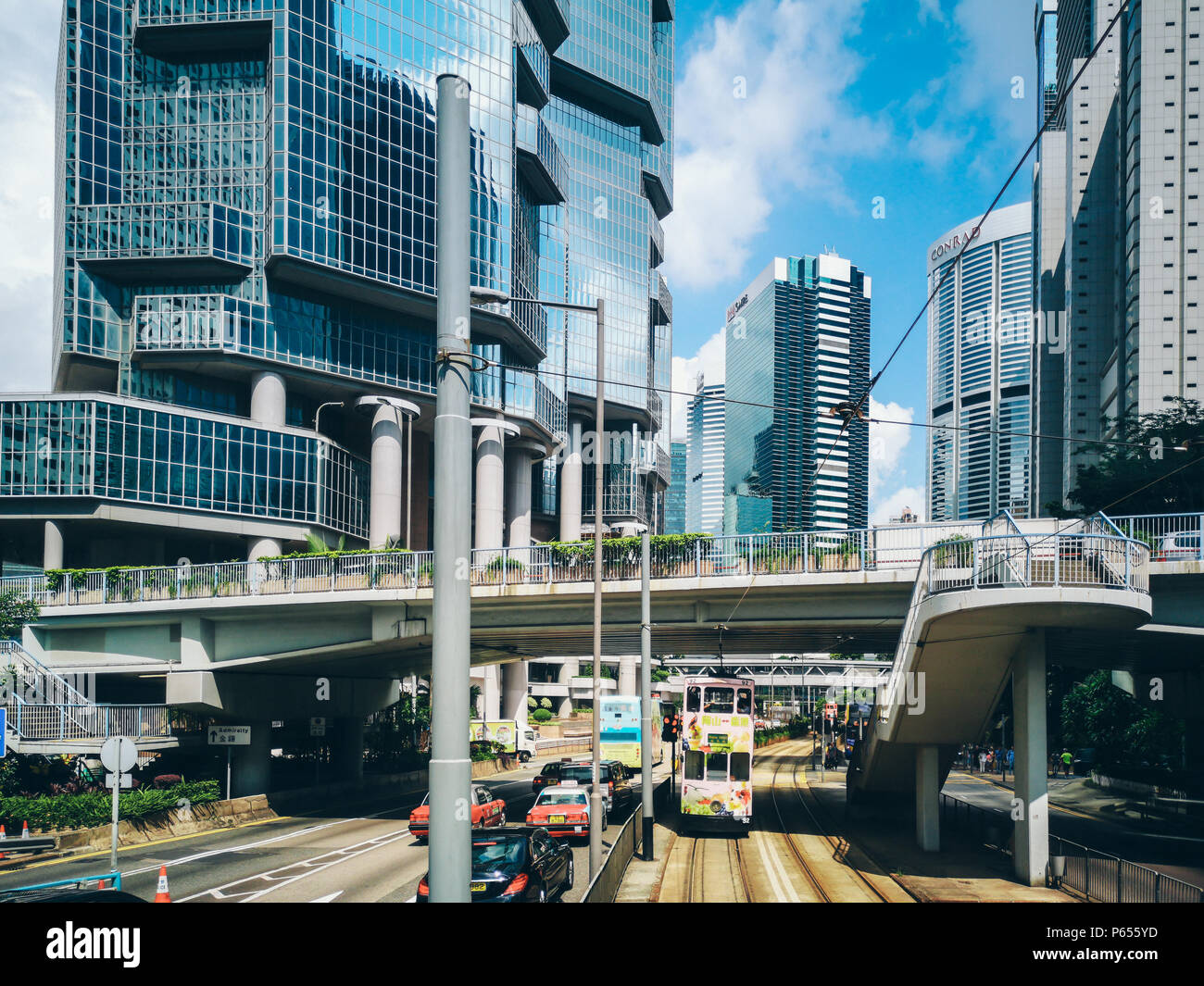 June 27, 2018- Central District, Hong Kong: viewing the Hong Kong ...