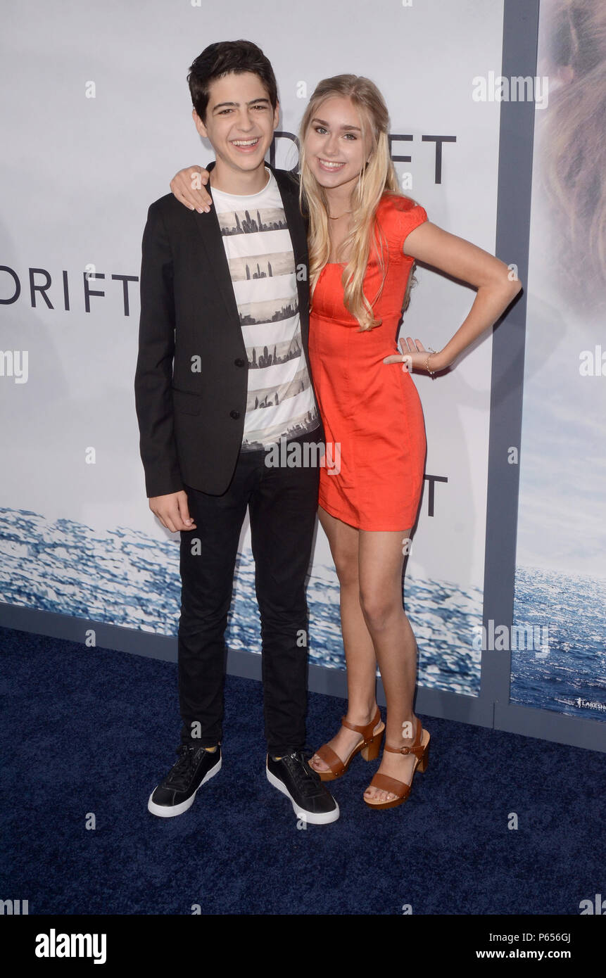 World Premiere of 'Adrift', held at the Regal LA Live in Los Angeles ...