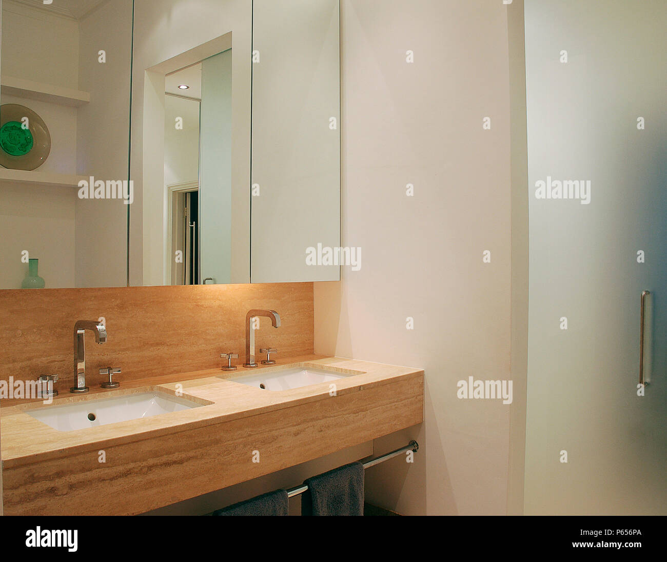 Bathroom refit, STA Architects, Greenwich, London, United Kingdom Stock ...