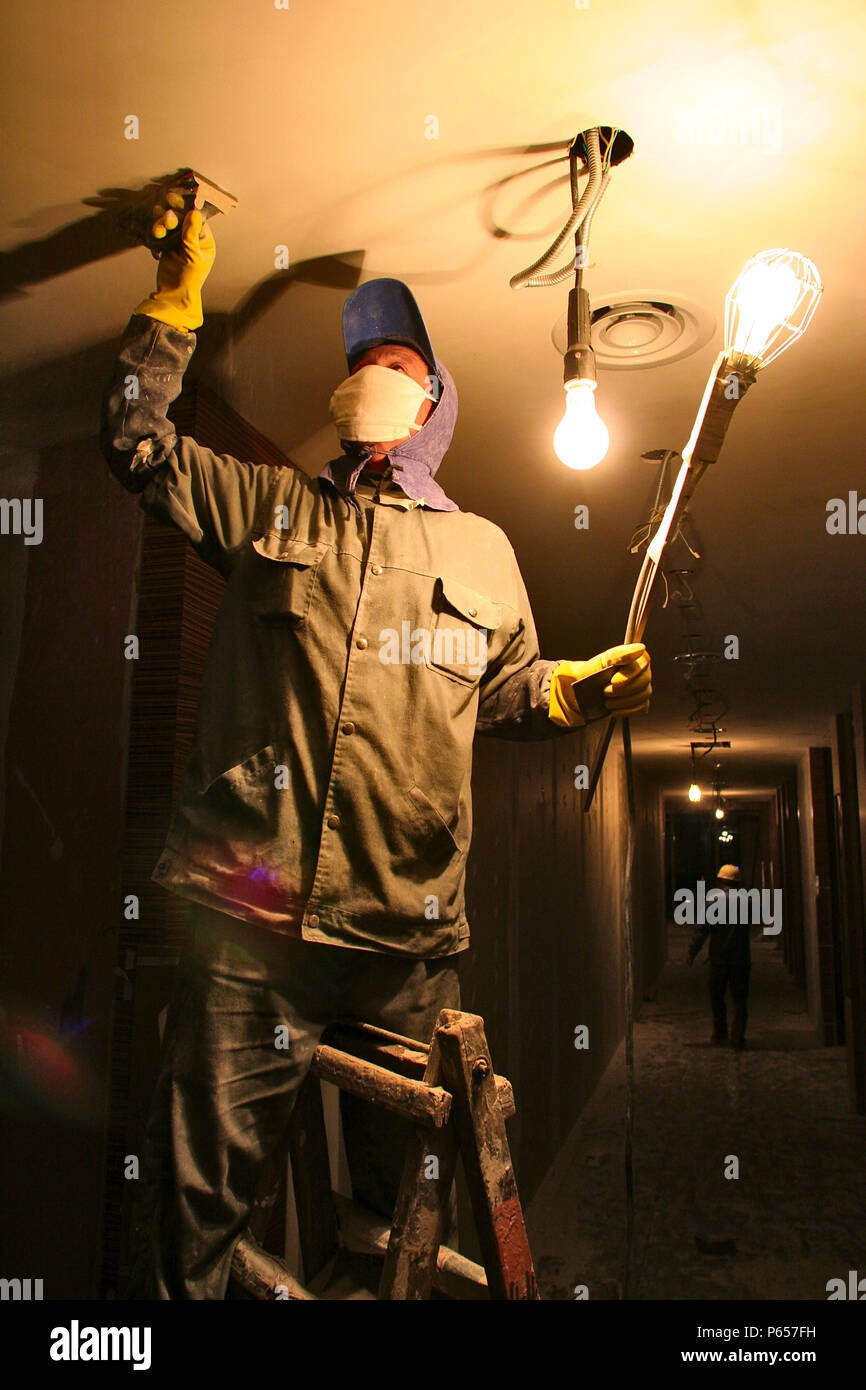 Night shift worker hi-res stock photography and images - Alamy