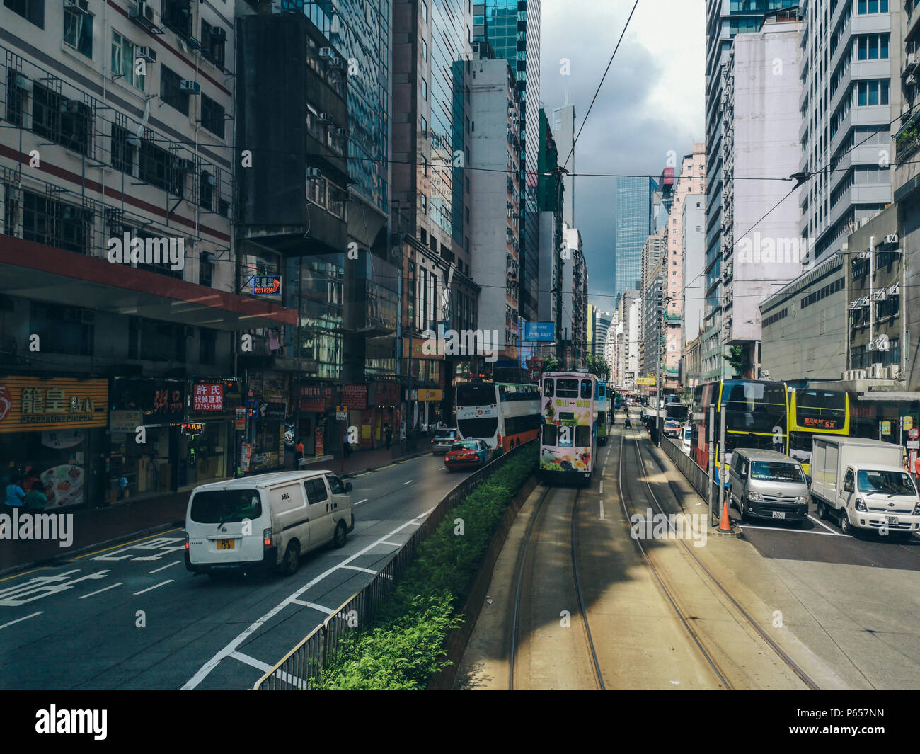 June 27, 2018- Central District, Hong Kong: viewing the Hong Kong ...