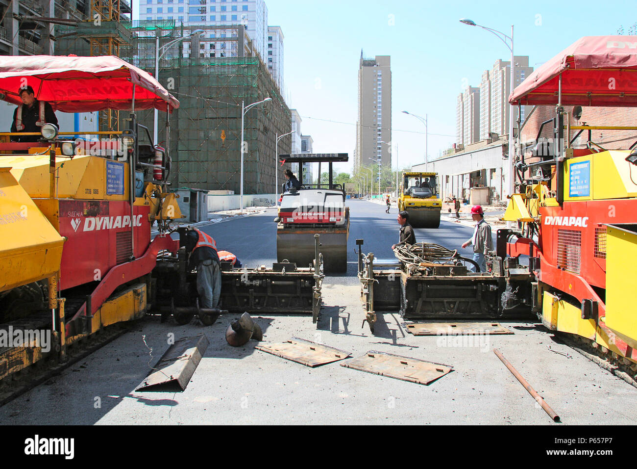 Constructing new road in hi-res stock photography and images - Alamy