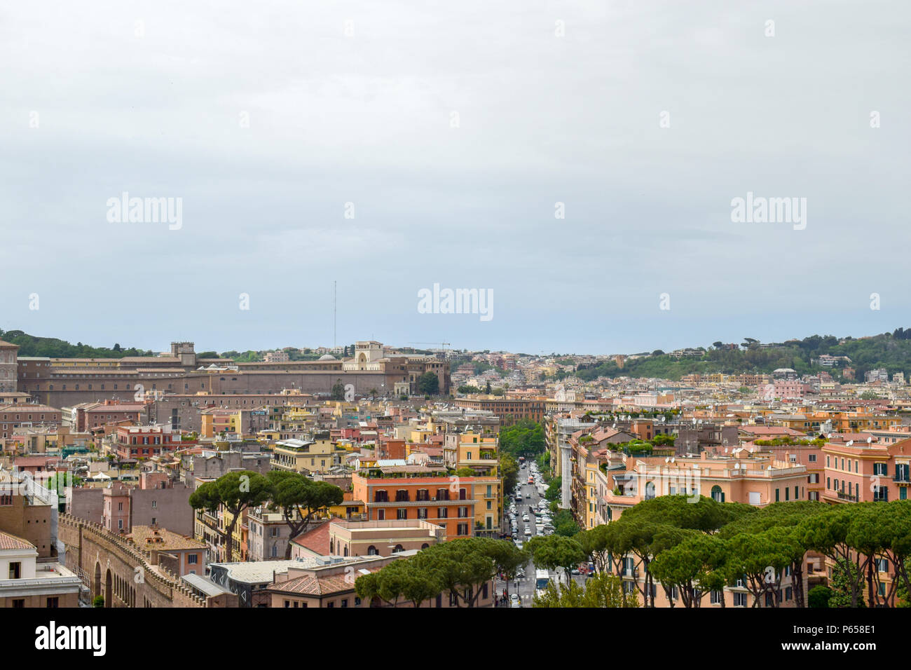 Landscape view of the ancient Rome Italy Stock Photo - Alamy