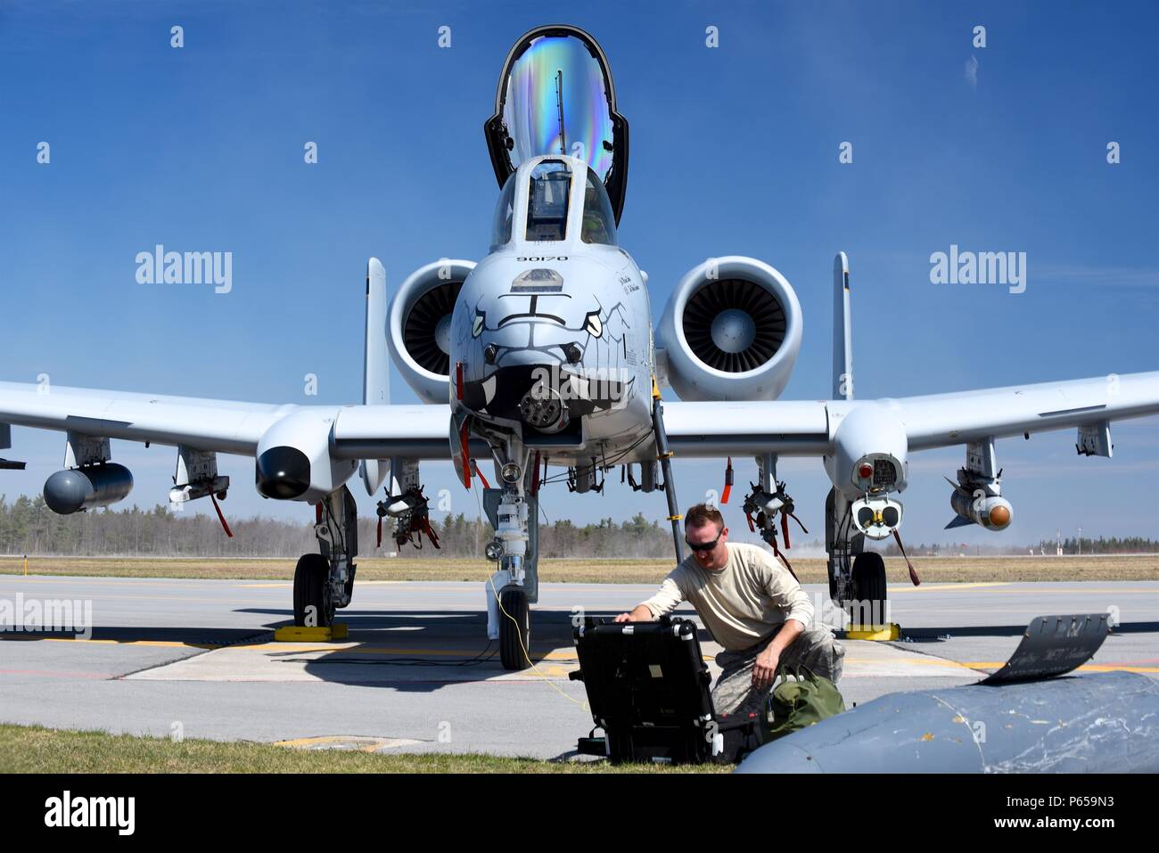 The 174th Attack Wing Forward Operating Location (FOL) provides arming ...