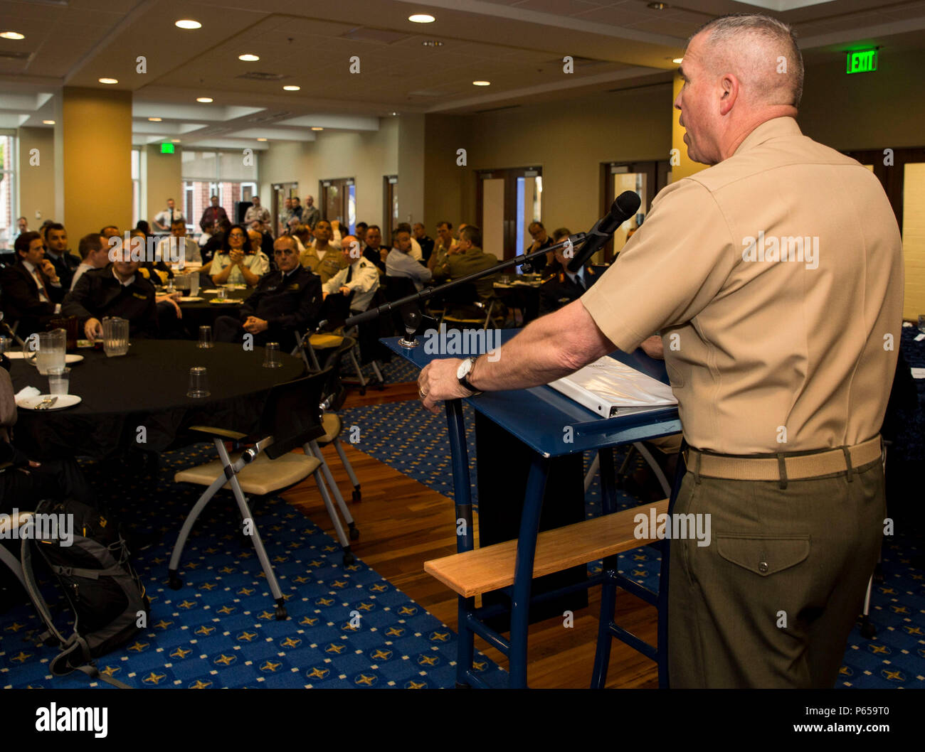 Lieutenant General John E. Wissler, Commander, Marine Corps Forces ...