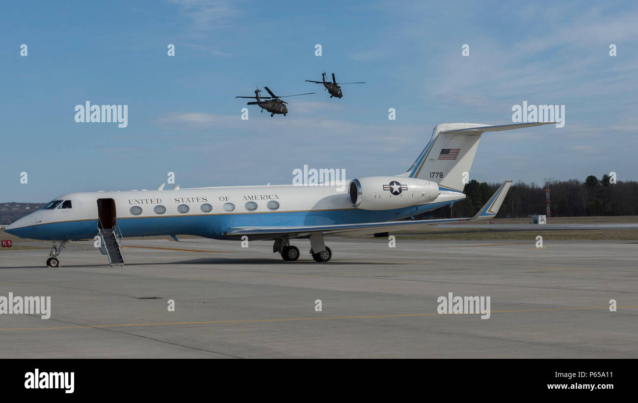 Two HH-60M MEDEVAC Black Hawk Helicopters with Charlie Company, 3rd ...