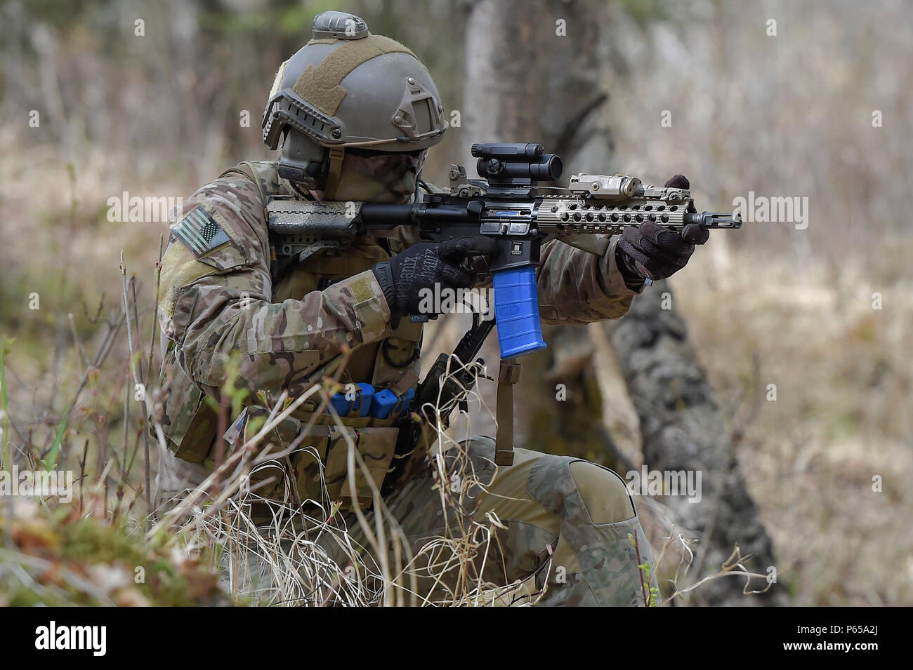 212th Rescue Squadron Combat Rescue Officer High Resolution Stock ...