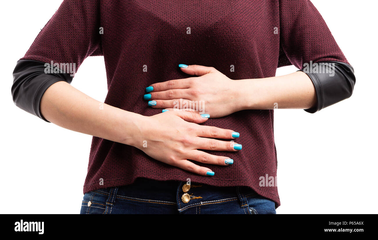 Bloated stomach and woman hi-res stock photography and images - Alamy
