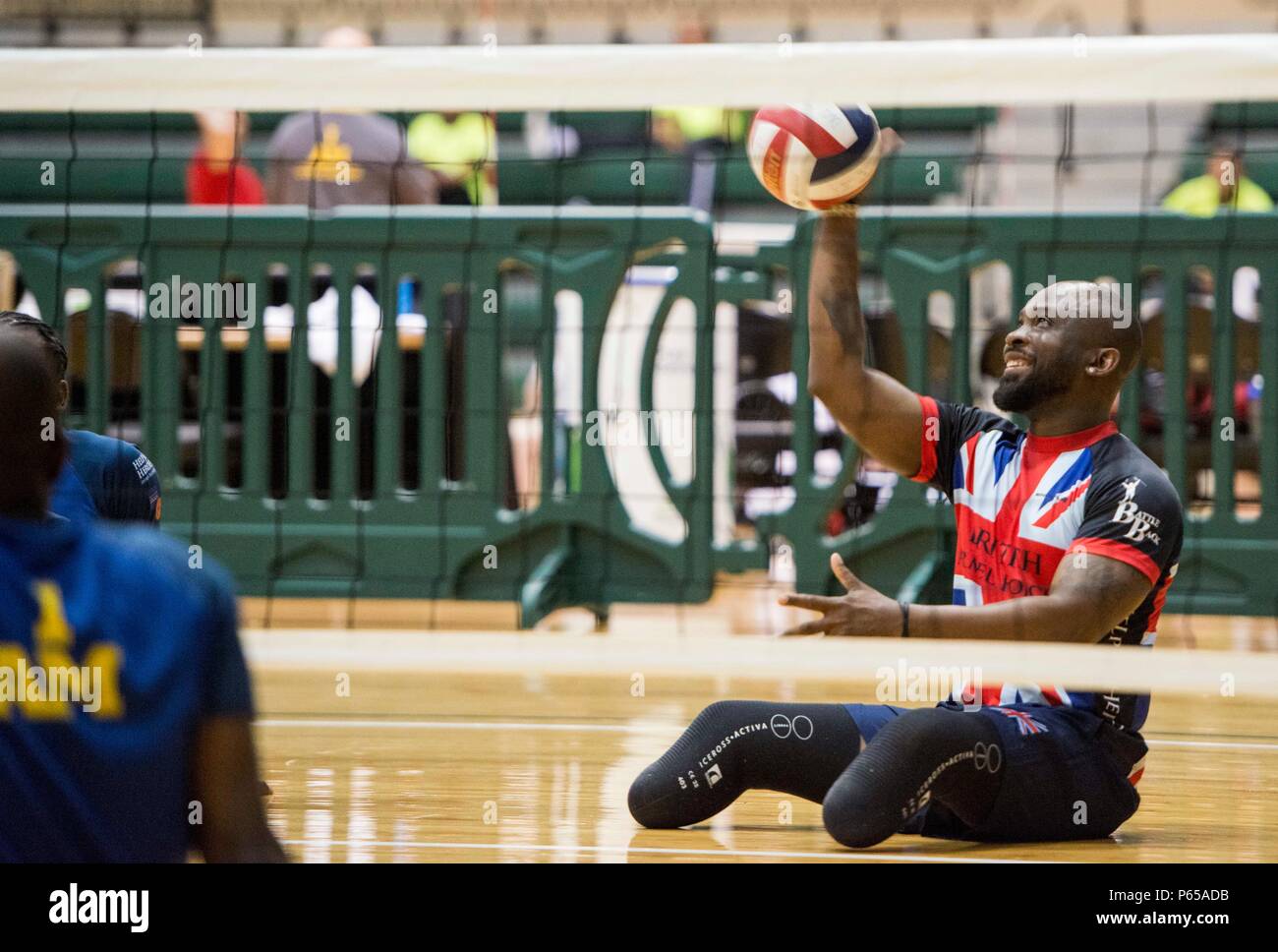 160505-F-WU507-025: British Army LCpl. Corie Mapp (Ret.), serves during ...