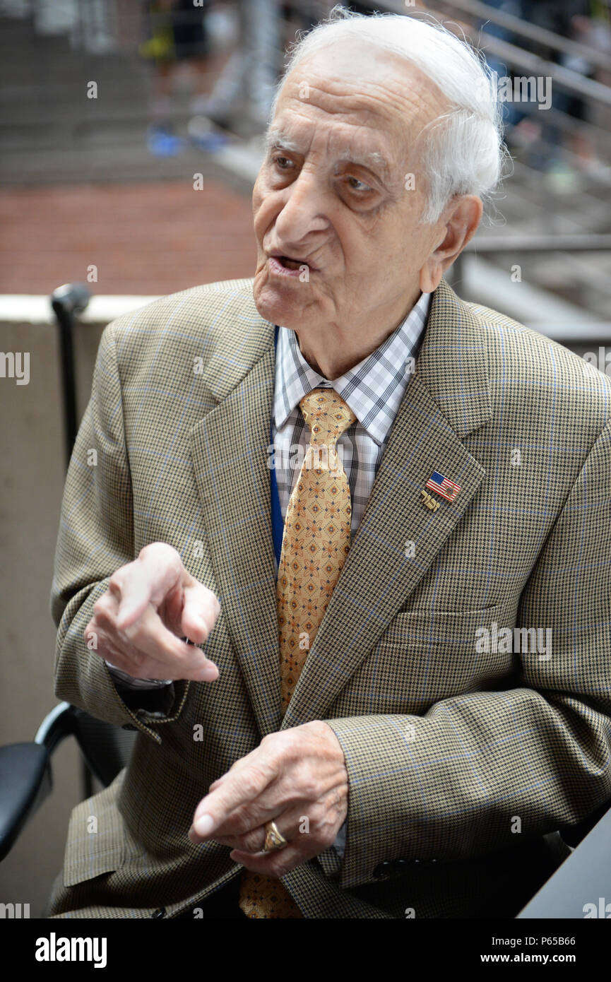 Bethesda, Maryland resident and Holocaust survivor, Mr. Henry Greenbaum ...