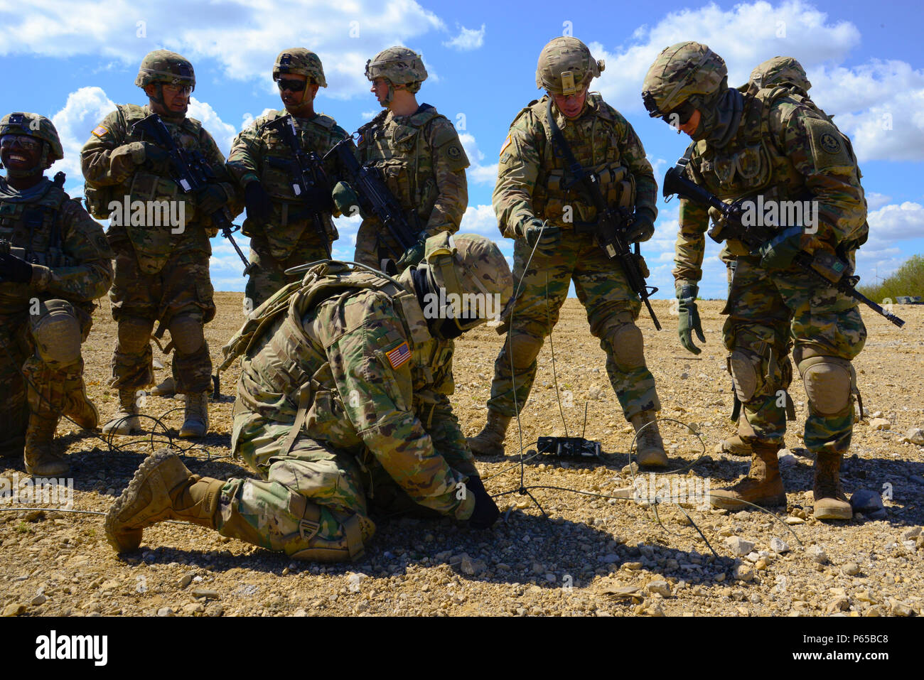 Cratering charge hi-res stock photography and images - Alamy