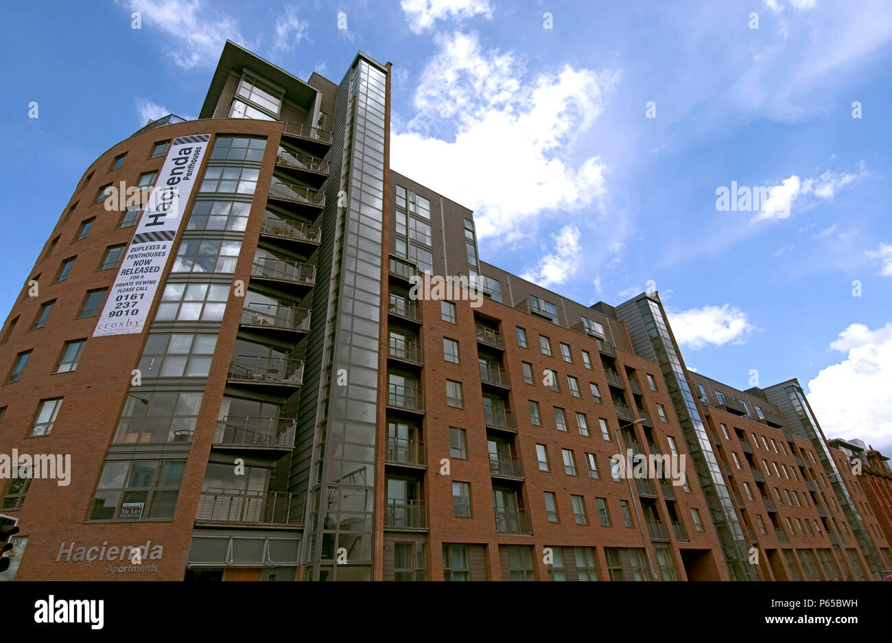 Residential property development, Manchester Stock Photo - Alamy