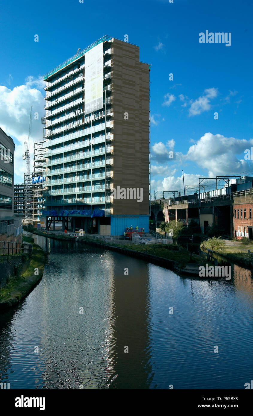 Riverside development, Manchester, England, UK Stock Photo - Alamy