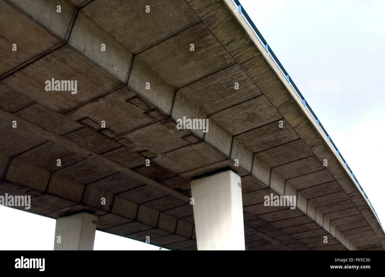 Detail of a flyover Stock Photo - Alamy