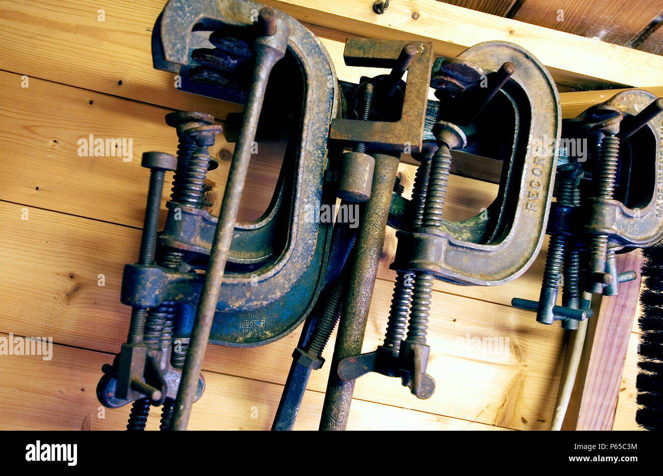 G clamps hi-res stock photography and images - Alamy