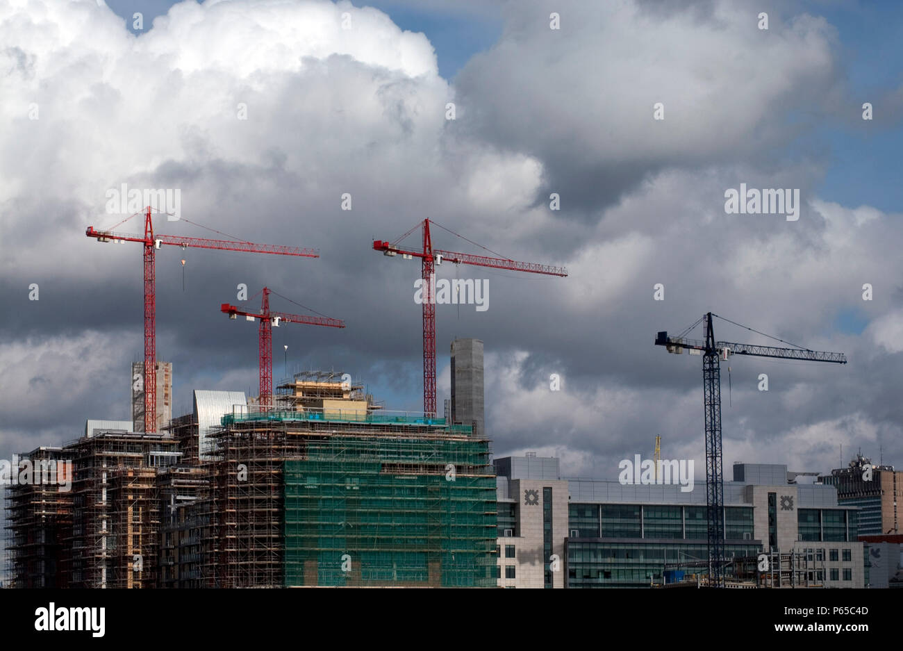 General view of a property development Stock Photo - Alamy