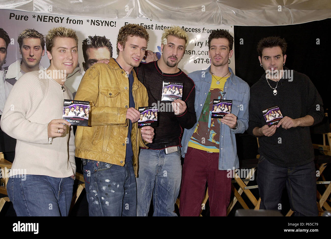 Nsync event in hollywood life california hi-res stock photography and ...