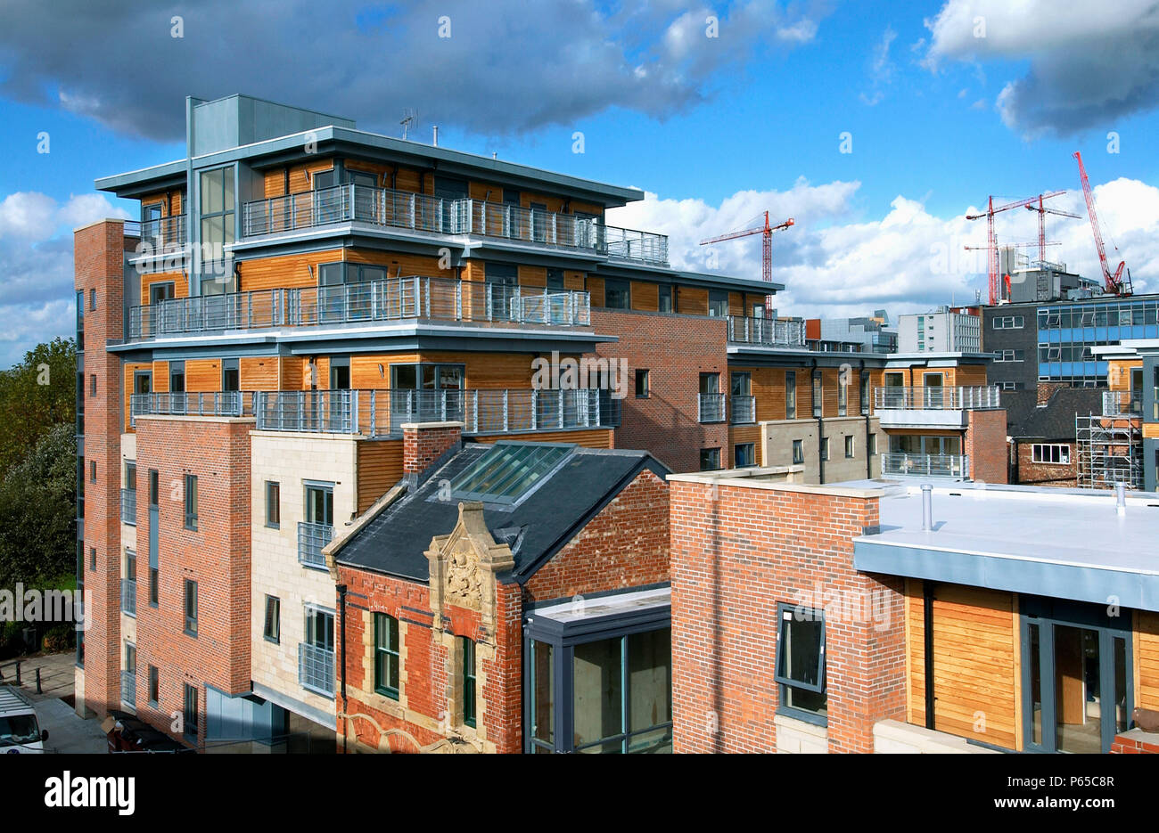 Regeneration of Manchester City Centre. Example of a building using ...