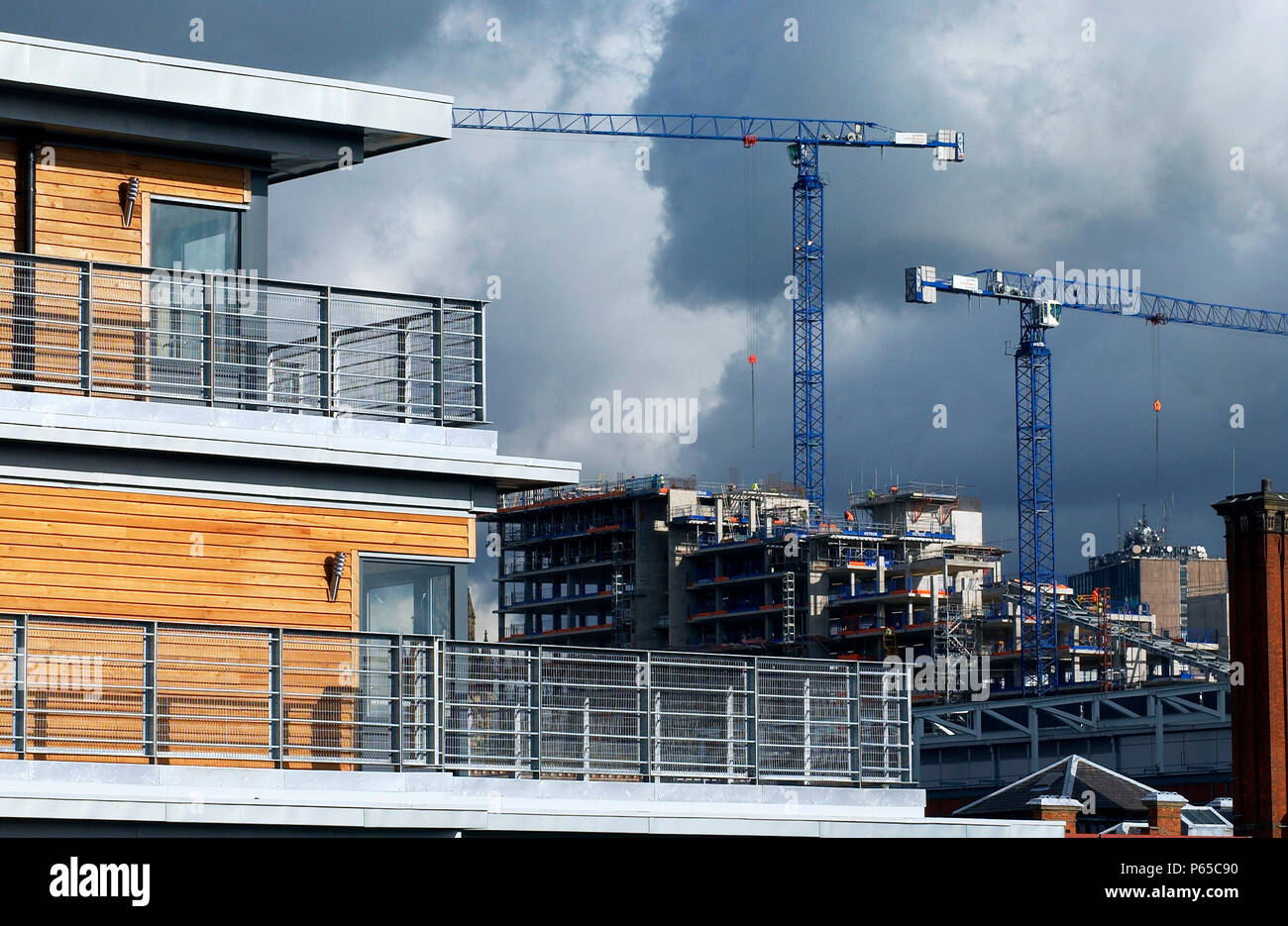 Regeneration of Manchester City Centre. Example of a building using ...