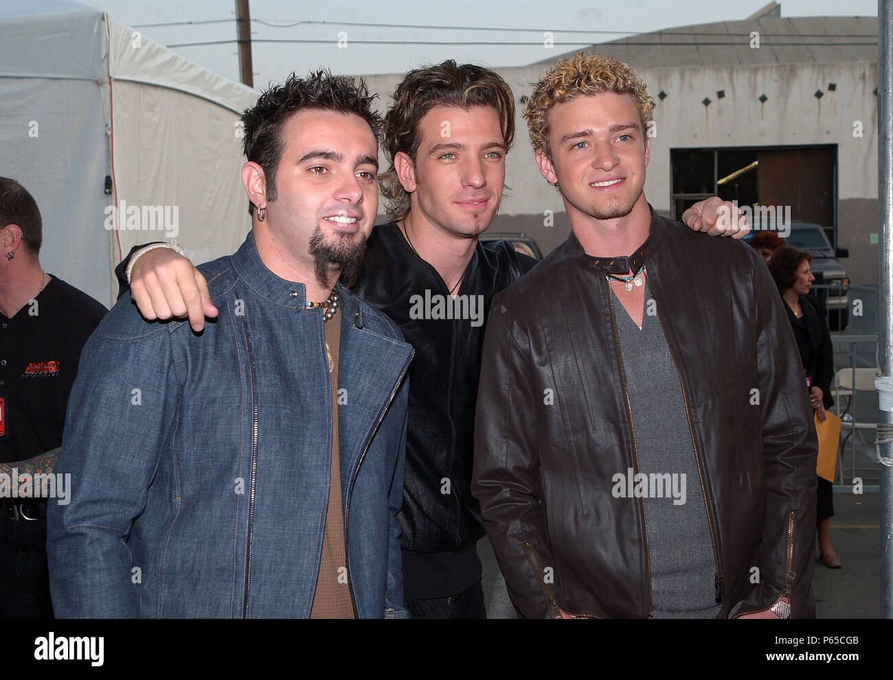 N' Sync arrives at the 29th Annual American Music Awards at the Shrine ...
