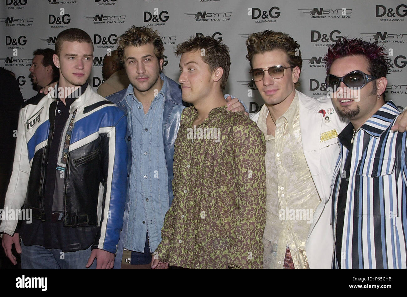 N'SYNC arriving at the world premiere of "N'Sync" Bigger than Live, The ...