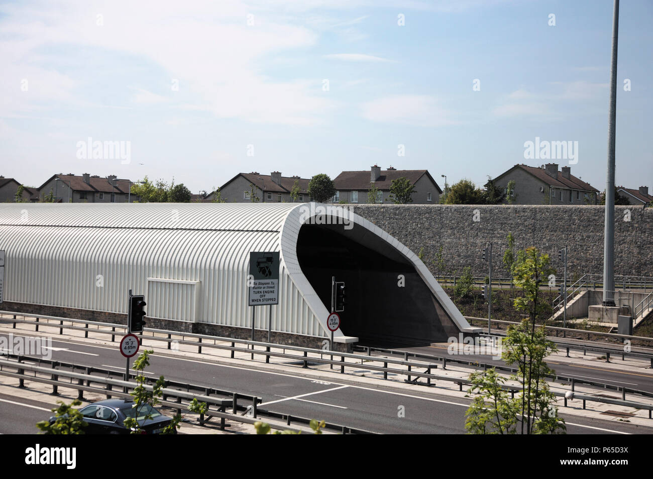 Dublin Port Tunnel exit, Dublin, Ireland 2008 Stock Photo - Alamy