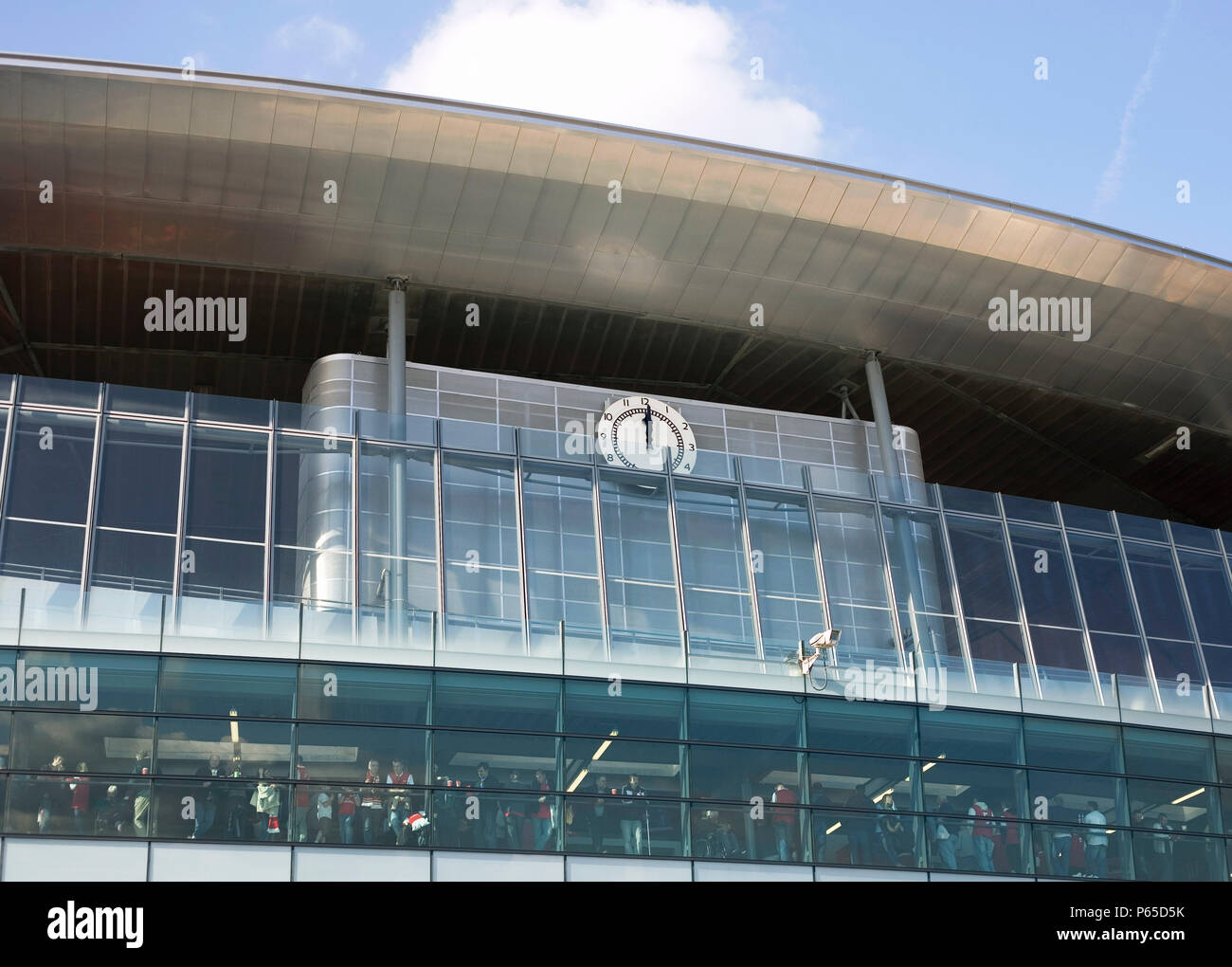 Emirates Stadium aka Ashburton Grove home of Arsenal Football Club. The ...