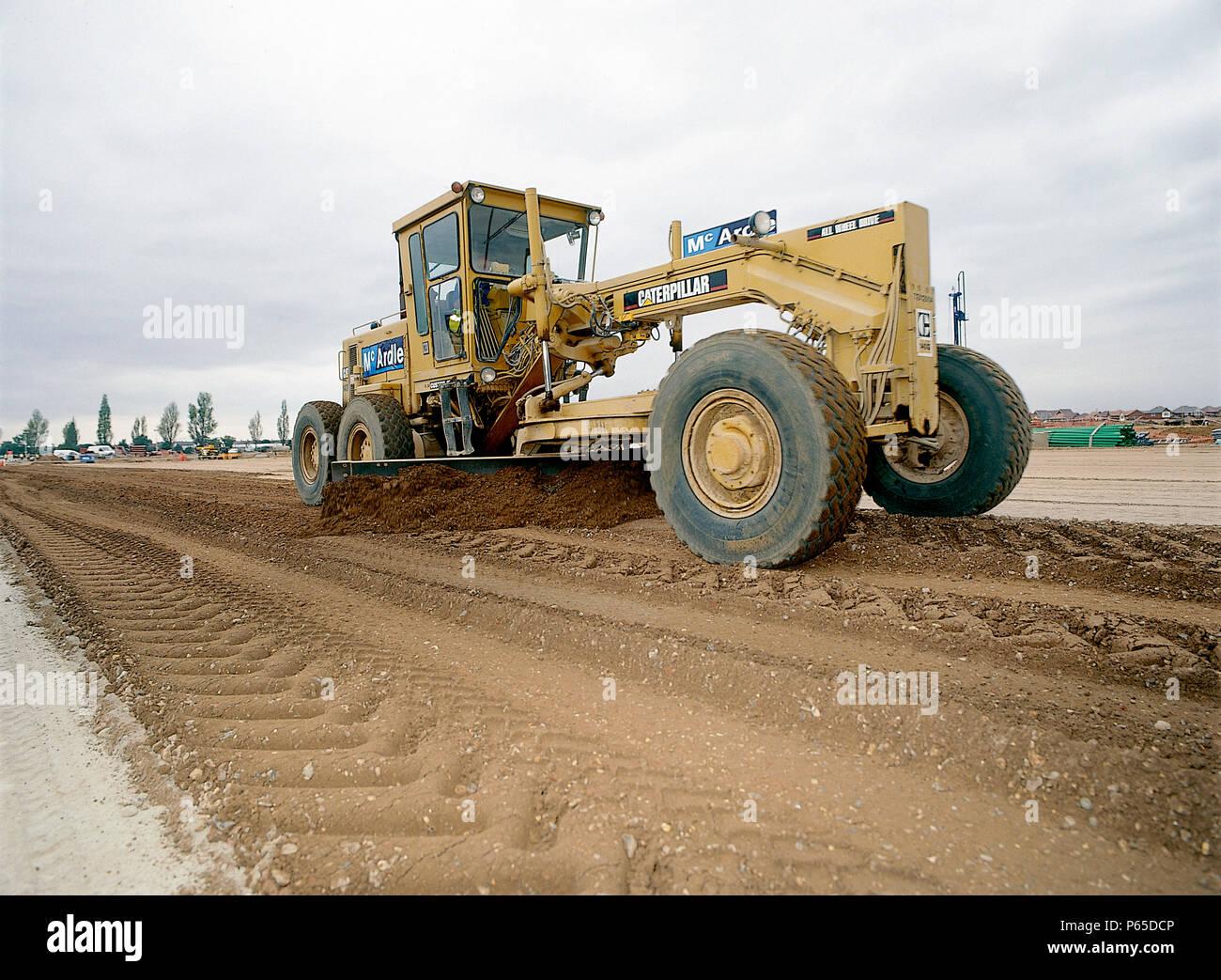 Preparation of formation for new industrial estate using Caterpillar ...
