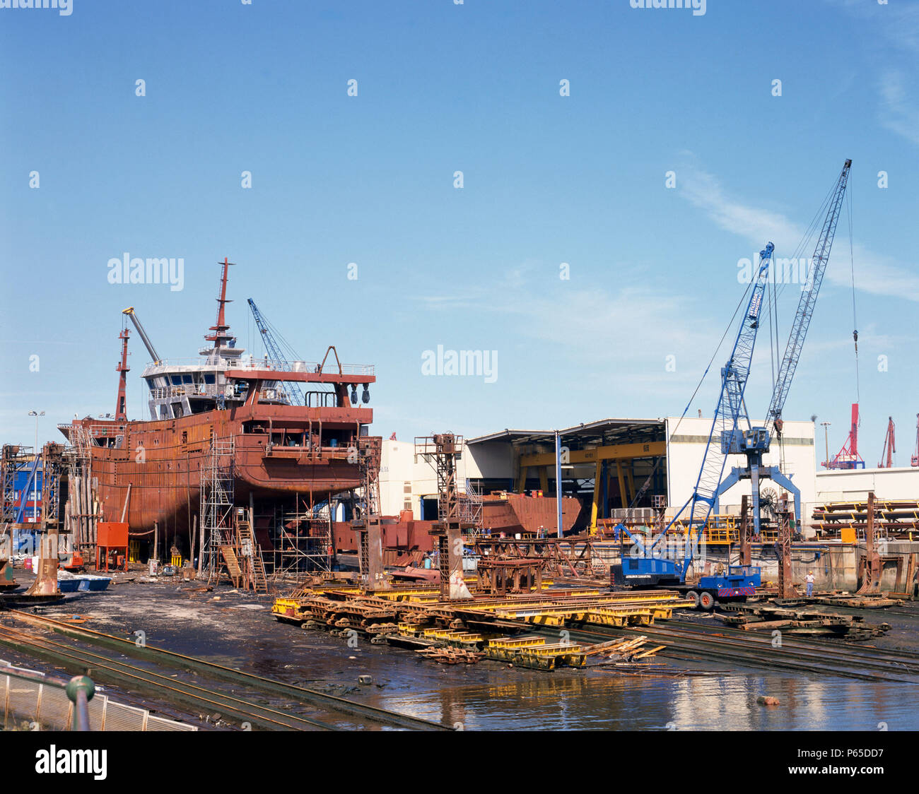 Shipyard Slipway Crane High Resolution Stock Photography and Images - Alamy