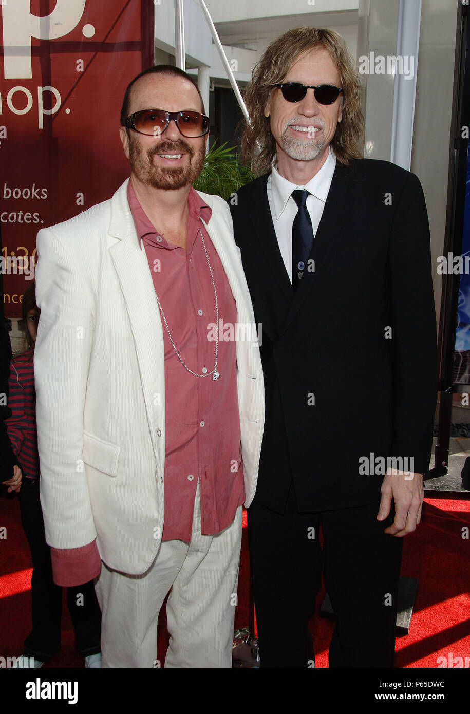 Dave Stewart and Gary Ballard arriving at the CHARLOTTE'S WEB Premiere ...