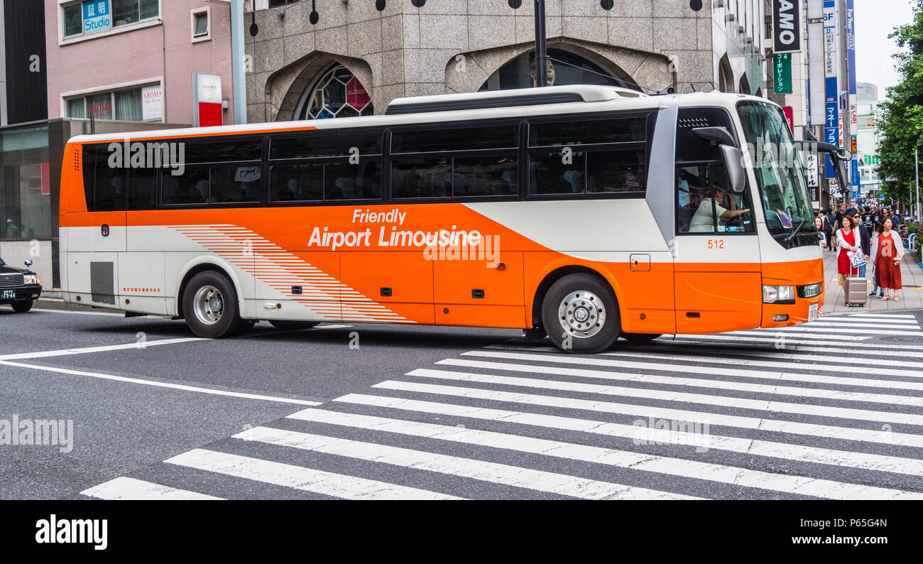 Airport transfer bus in Tokyo - The friendly Airport Limousine - TOKYO ...