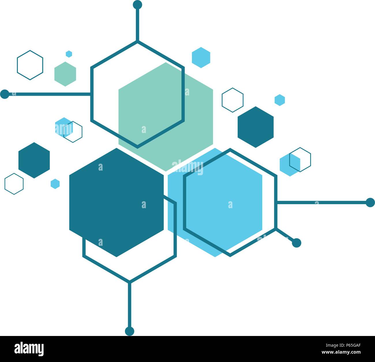 Abstract medical background substance and molecules design Stock Vector ...