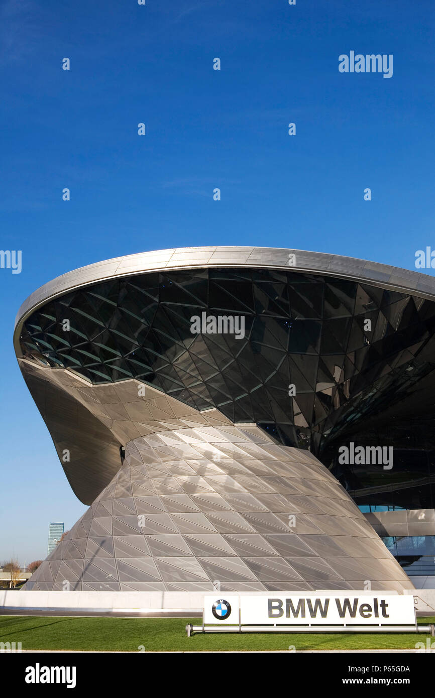 BMW WELT (BMW World), Munich, Germany. Opened in October 2007, the 100 ...