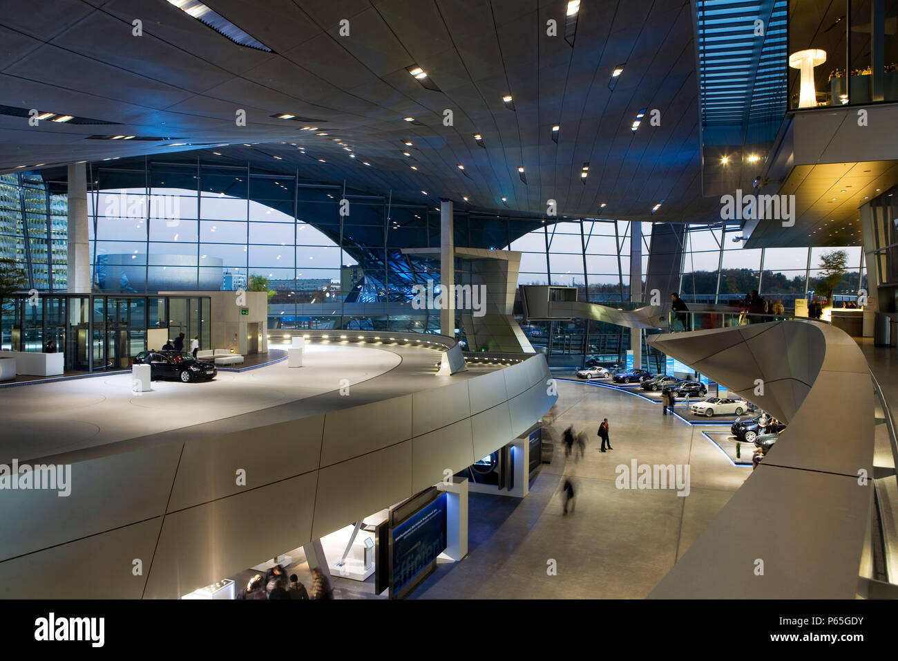 BMW WELT (BMW World), Munich, Germany. Opened in October 2007, the 100 ...