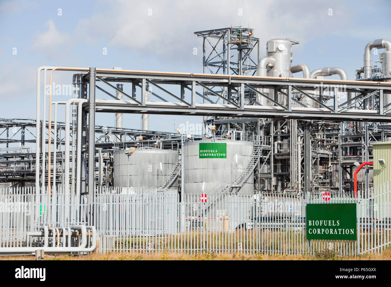Biodiesel plant hi-res stock photography and images - Alamy