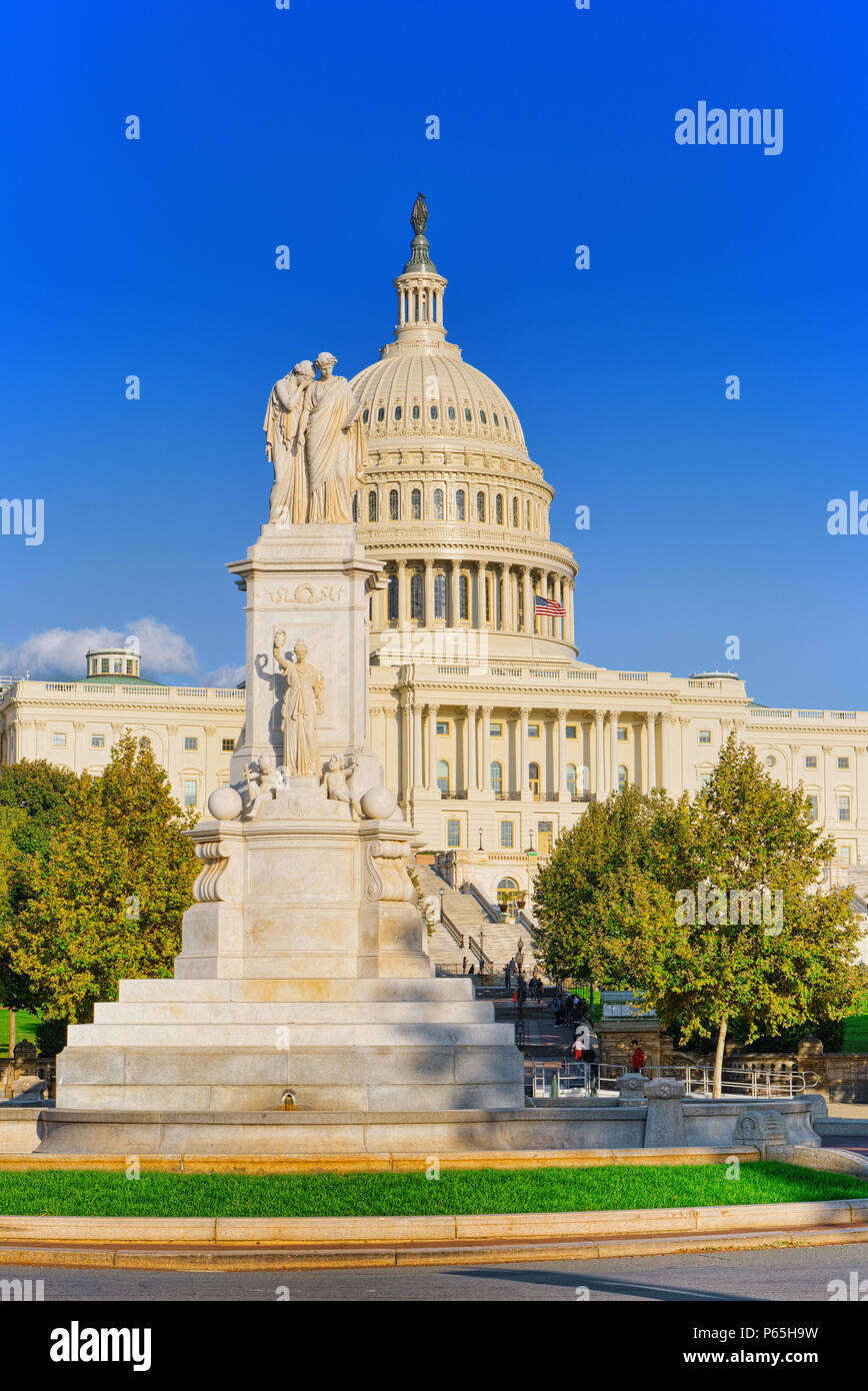 Statue peace capitol hill hi-res stock photography and images - Alamy