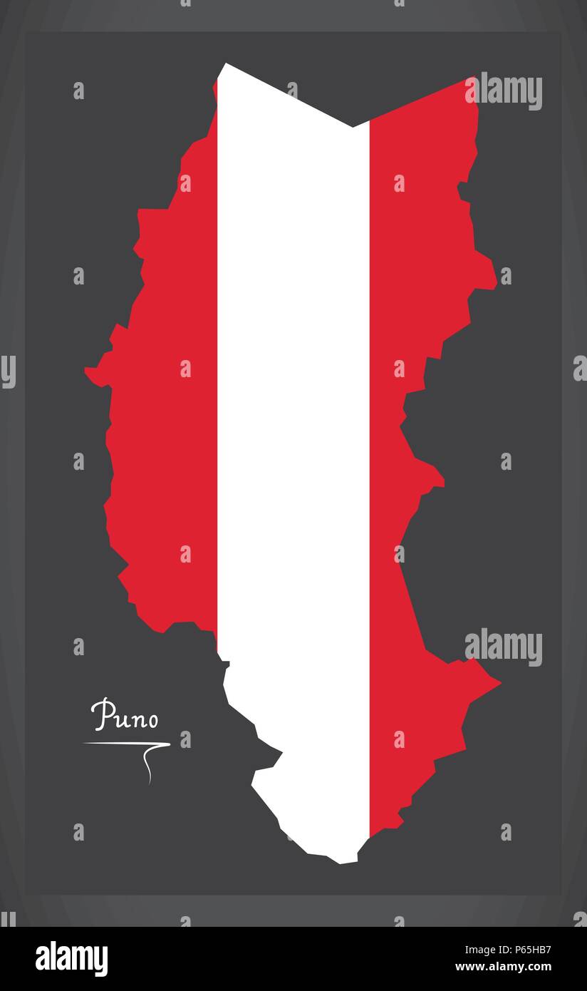 Puno map Stock Vector Images - Alamy